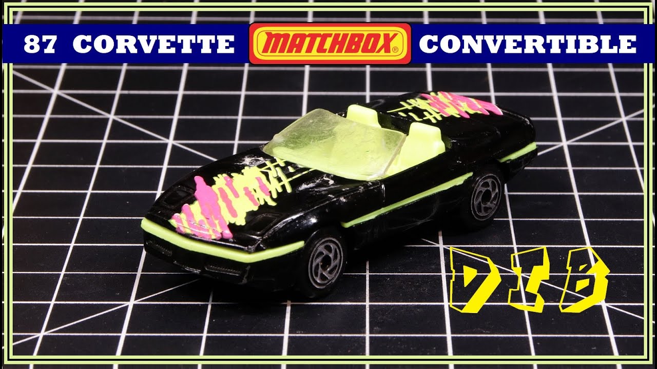 Matchbox '87 Corvette - DIB Custom - YouTube