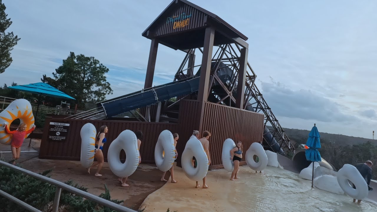 ☀️ 🇺🇸 Runoff Rapids POV Blizzard Beach Walt Disney's Water Park (4K60 ...
