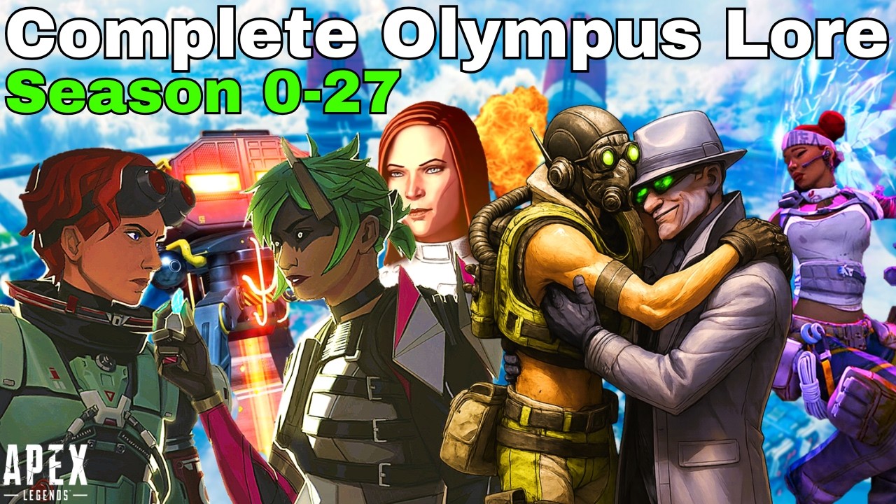 Olympus Lore Story in Apex Legends Season 27 - YouTube
