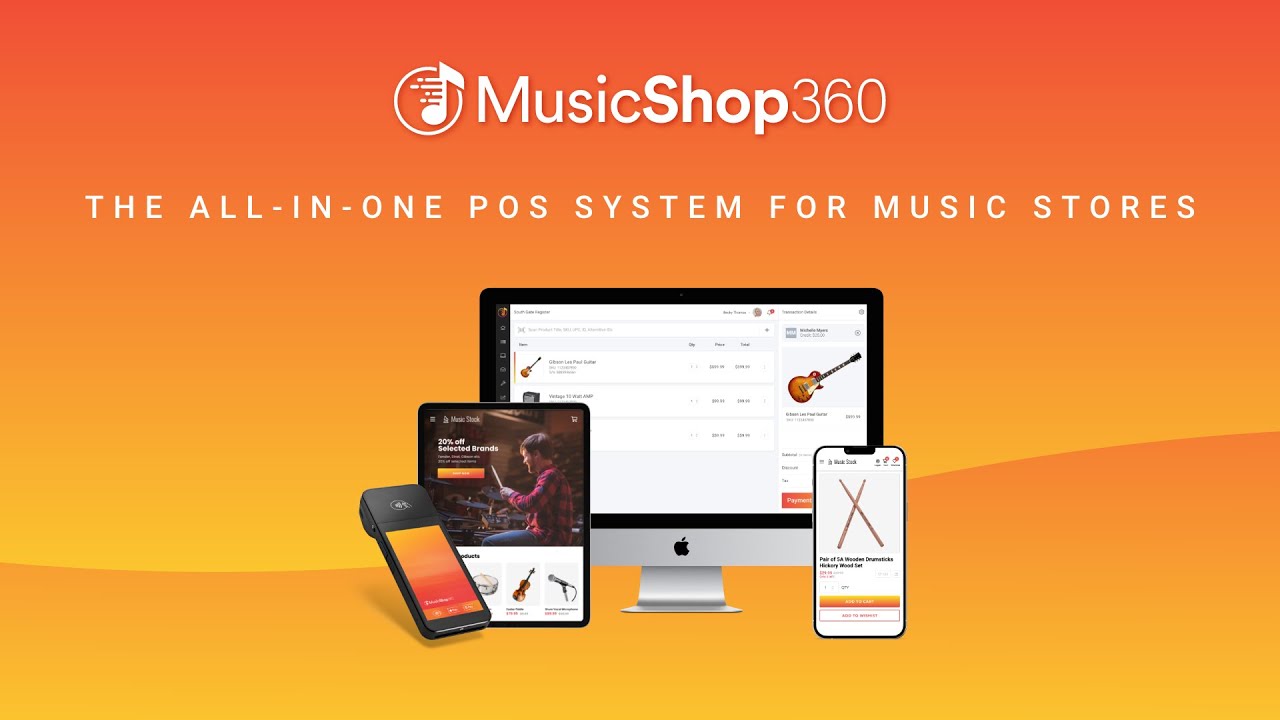 Music Shop 360: The All-In-One POS System For Music Stores - YouTube