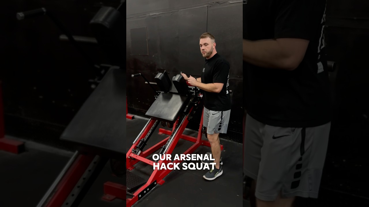 Arsenal Hack Squat : Everyday Athletes Louisville #gym #tutorial - YouTube