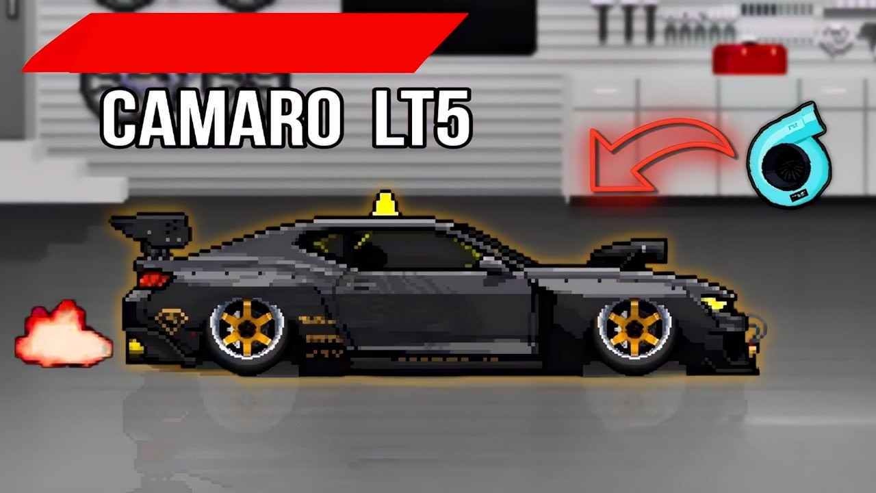 Chevrolet Camaro | Pixel Car Racer | LT5 Swap - YouTube