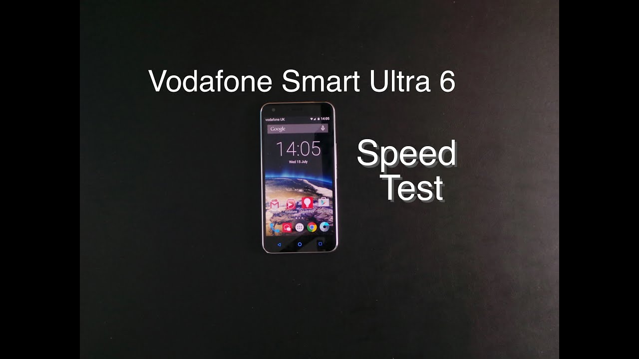 Vodafone Smart Ultra 6 Speed Test - YouTube