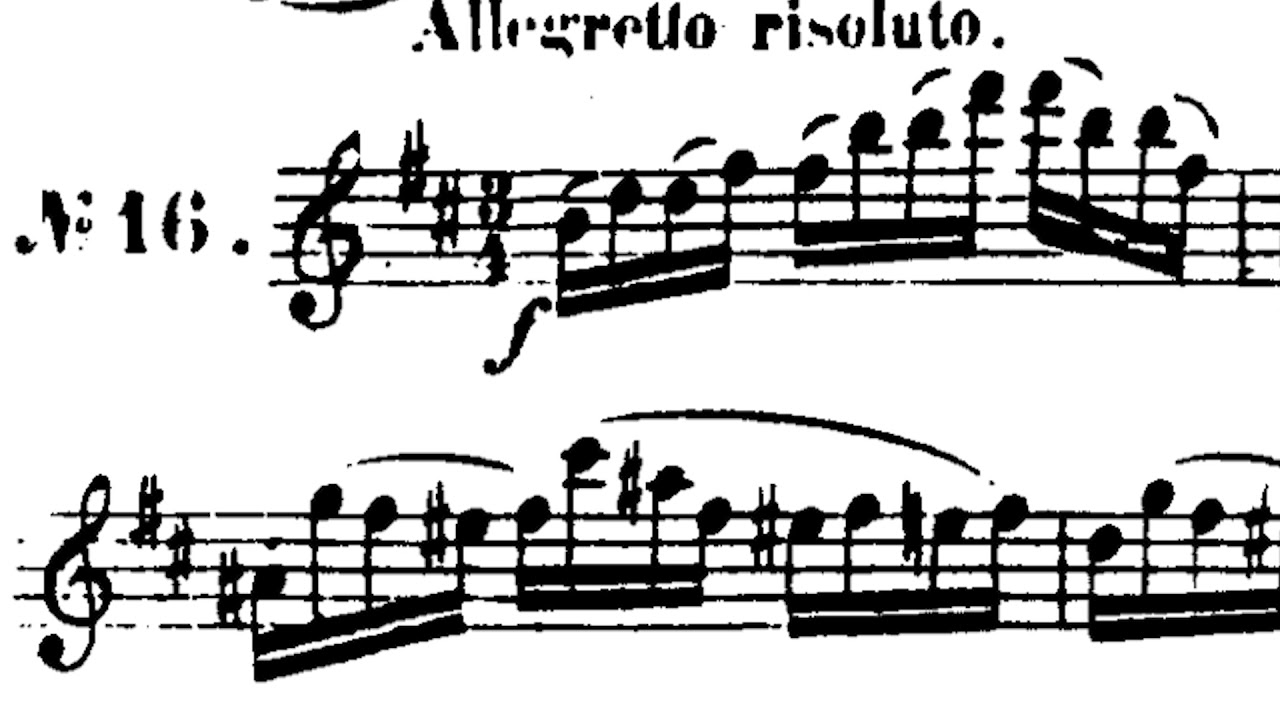 Ferling Etude #16 - YouTube