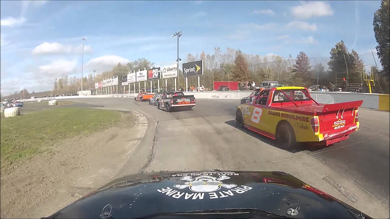 On Board with Brandon Huff | Lincoln Welders 125 - ARCA Truck Series ...