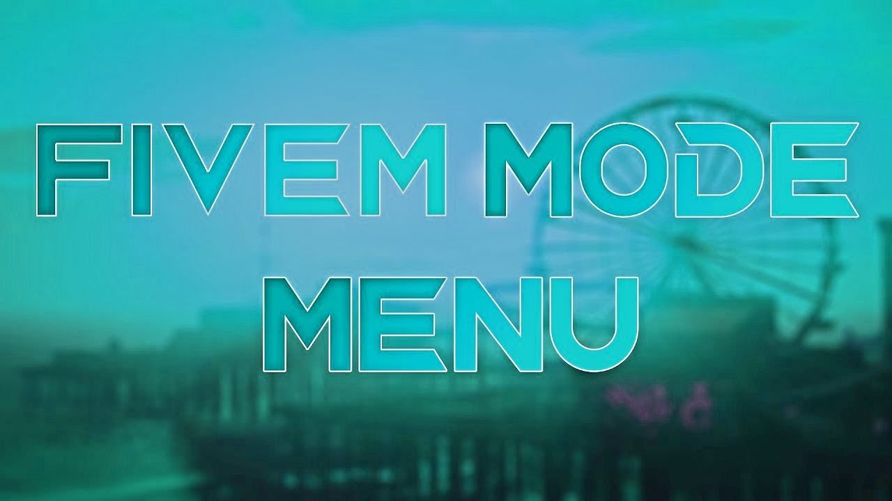 FiveM Mod Menu | Update | Free Mod Menu + Lua Executor - YouTube