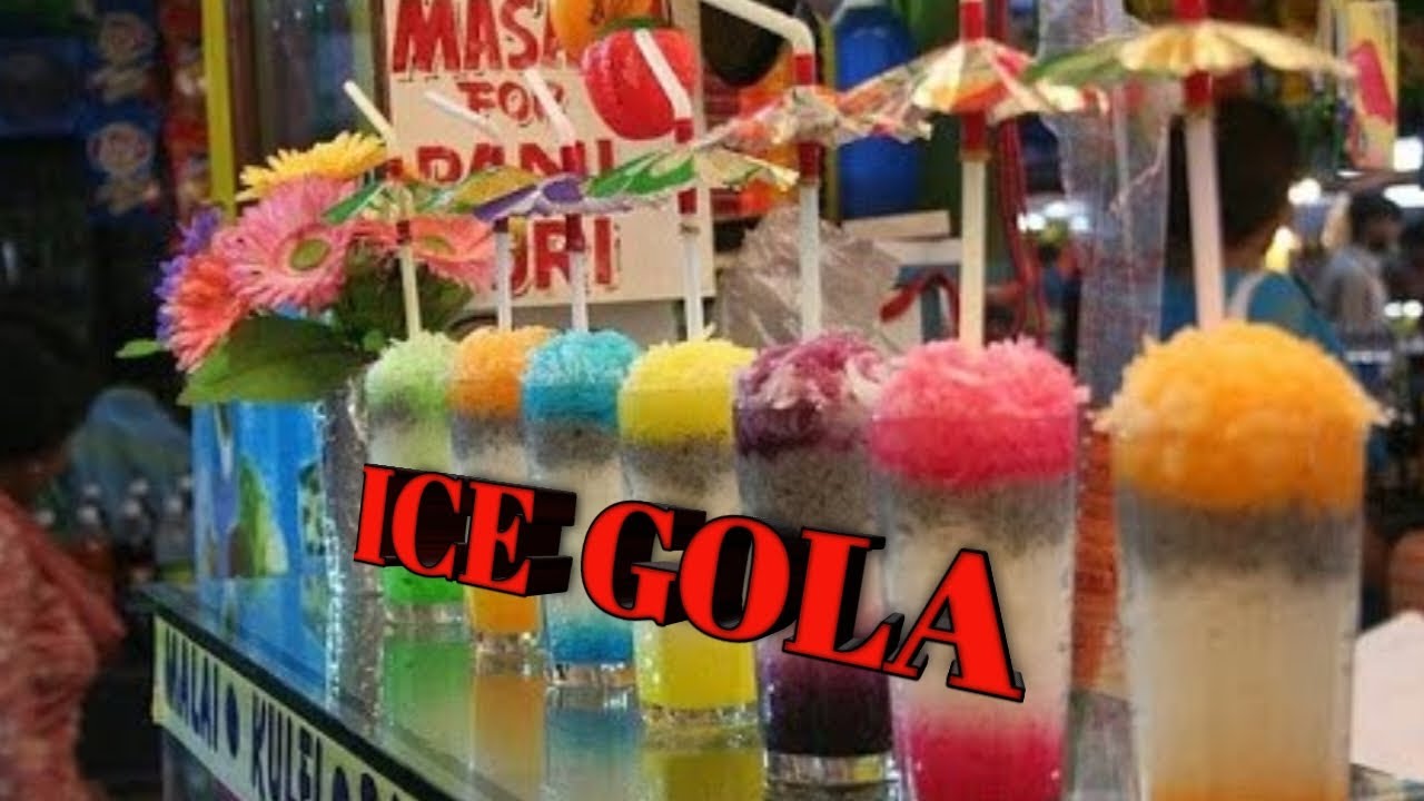 Amazing skill of making ICE GOLA too fast || Street Food || FOOD LOVER ...