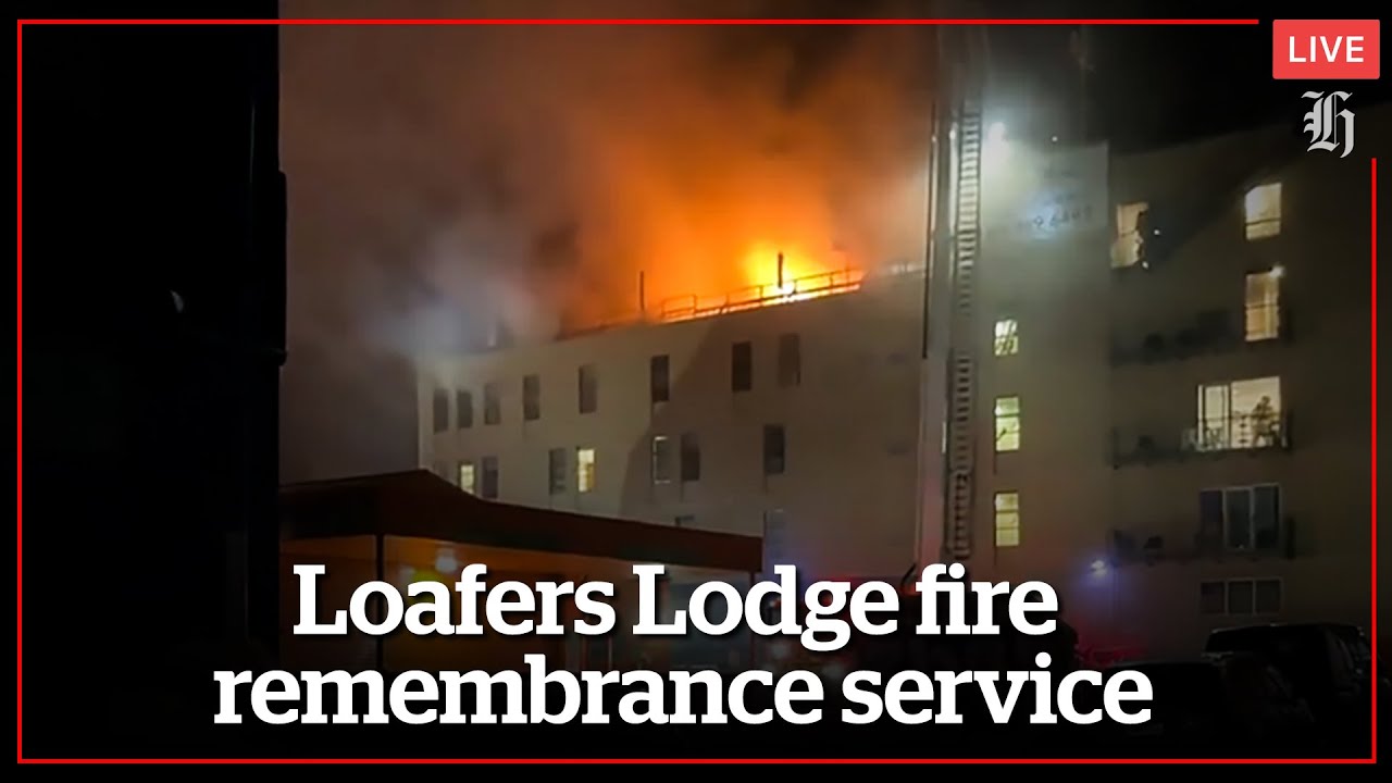 Loafers Lodge fire remembrance service | nzherald.co.nz - YouTube