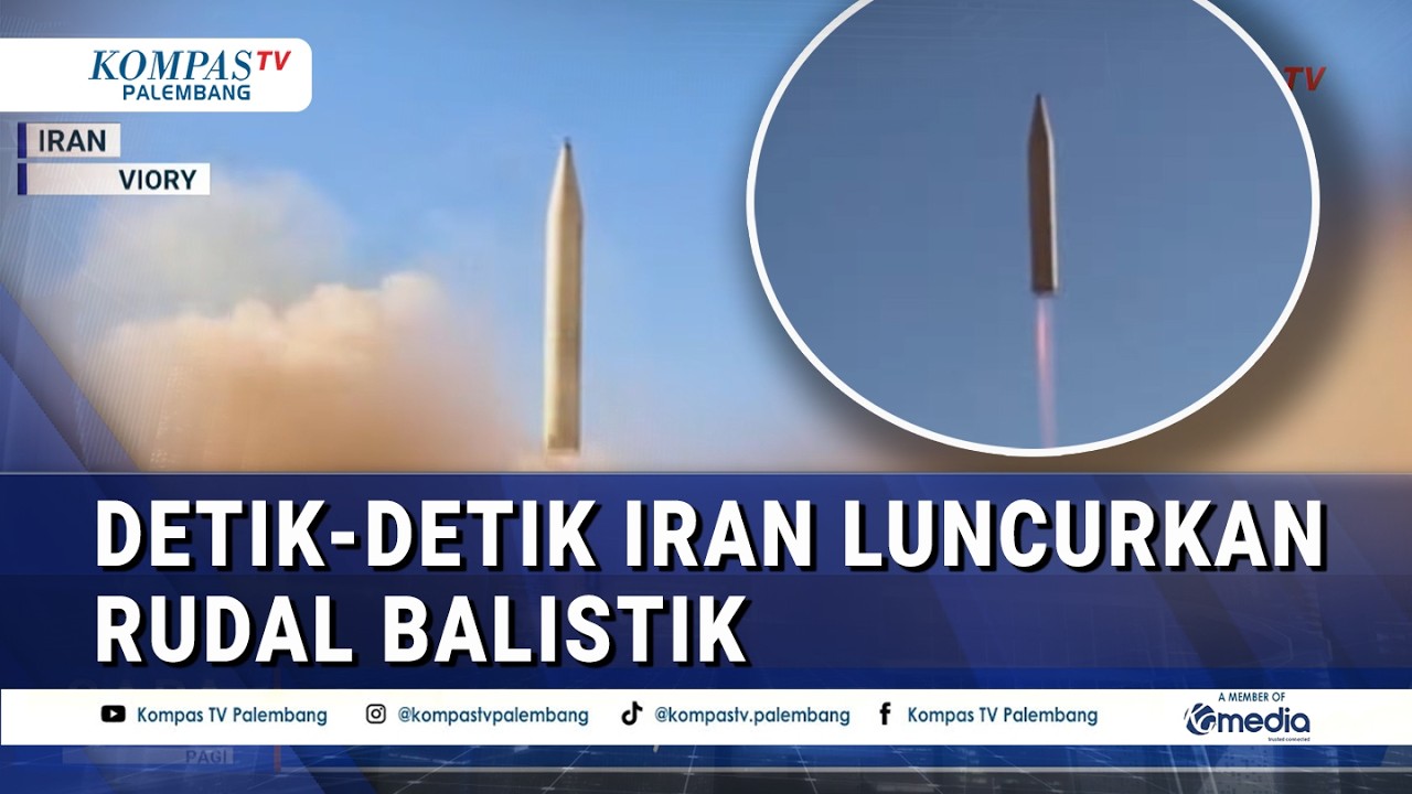 Iran Luncurkan Rudal Balistik di Serangan ke 22, Israel Klaim Hancurkan ...
