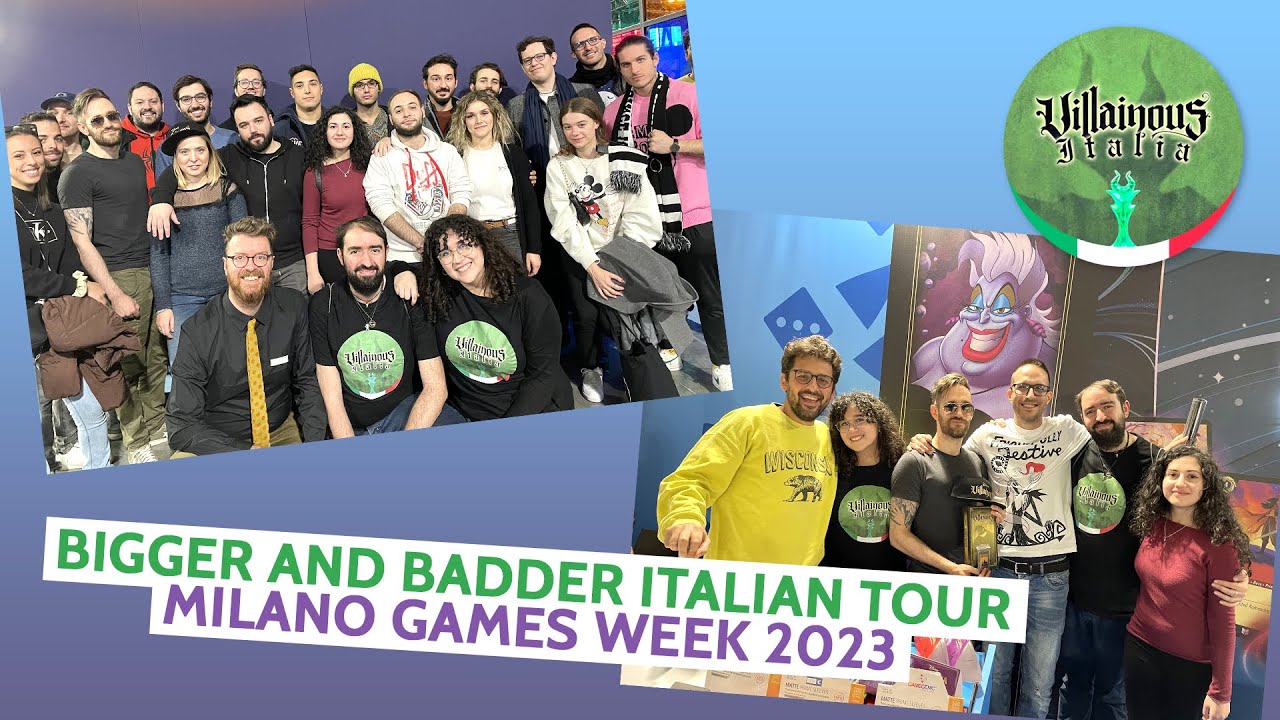 Bigger and Badder Italian Tour: Milano Games Week 2023 - YouTube