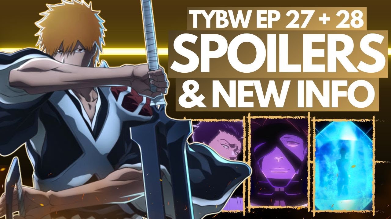 AIZEN, OP 3, REIO'S NAME! Bleach TYBW Cour 3 Ep 27+28 Early Screening ...
