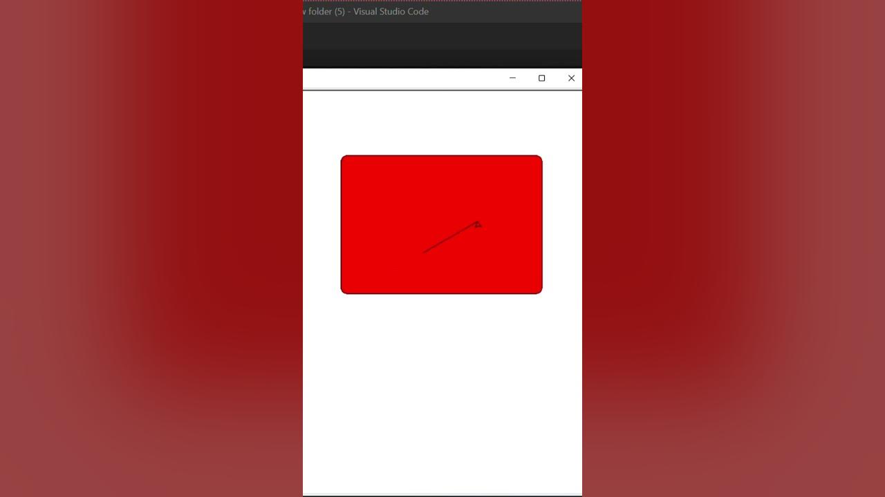 Create YouTube Logo With Python Language. #python #youtube #shorts #viral #video #html #css # ...