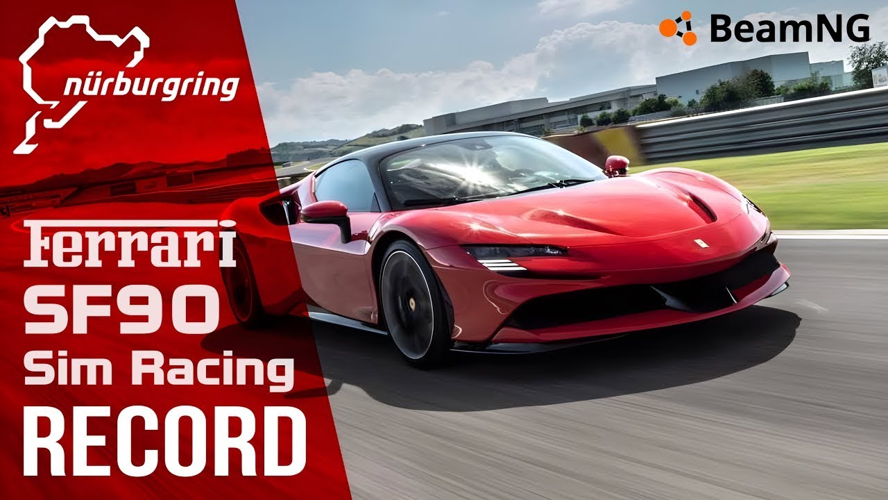 Record Lap Time! 6:29.55 with Ferrari SF90 #nürburgring #nordschleife ...