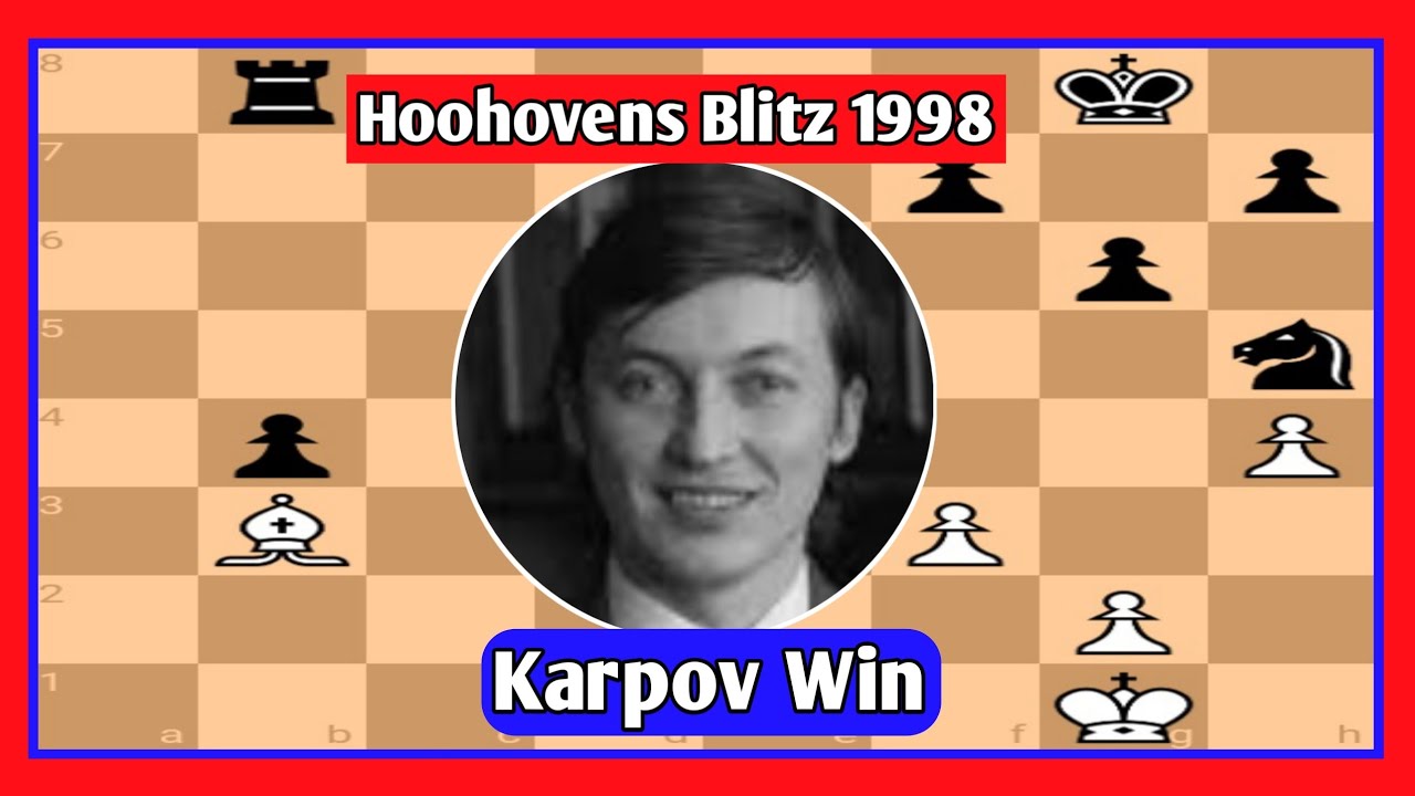 Polgar vs Karpov || Hoogovens Blitz, 1998 #chess - YouTube