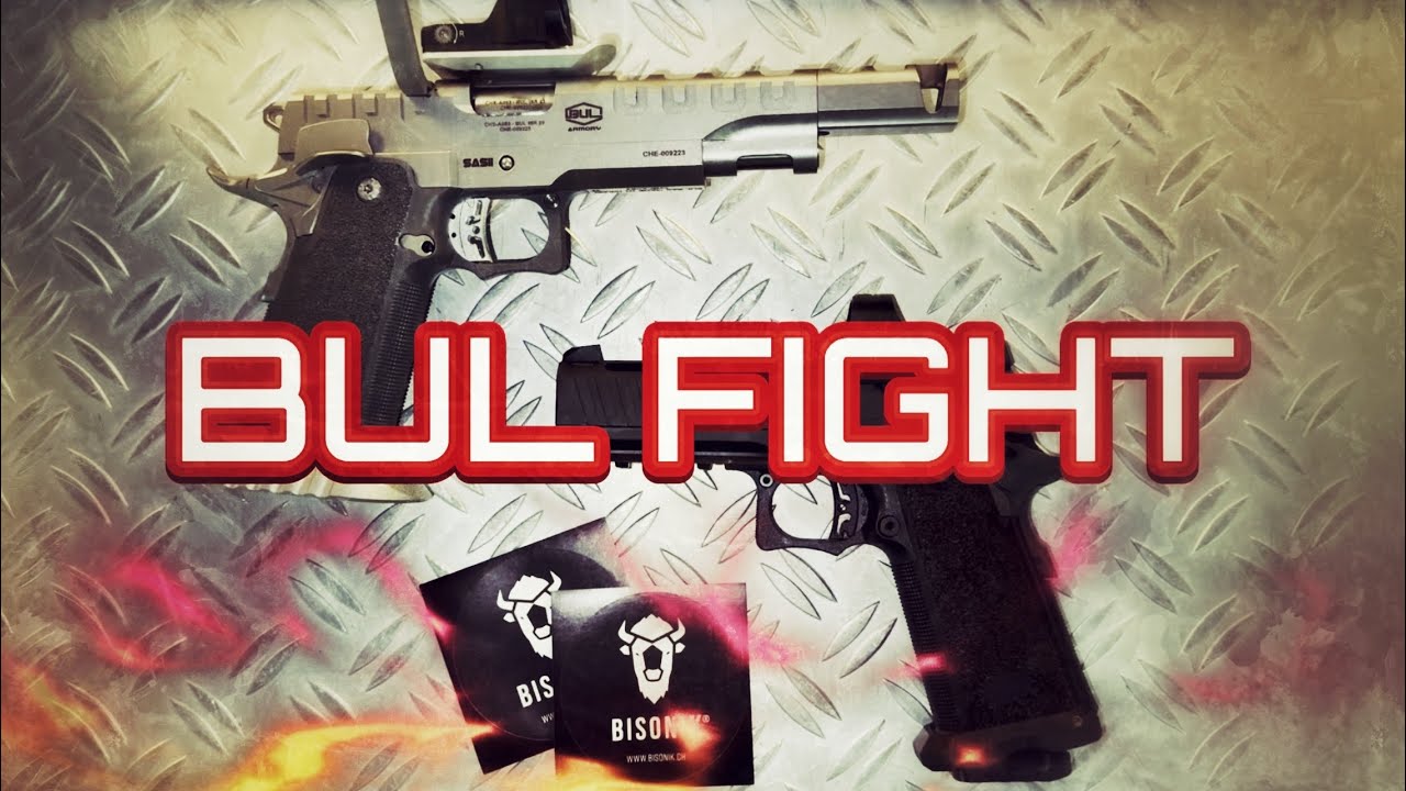 BUL SAS UR vs BUL SAS TAC PRO, 3 Chamber Comp Race Gun vs V8 ported ...