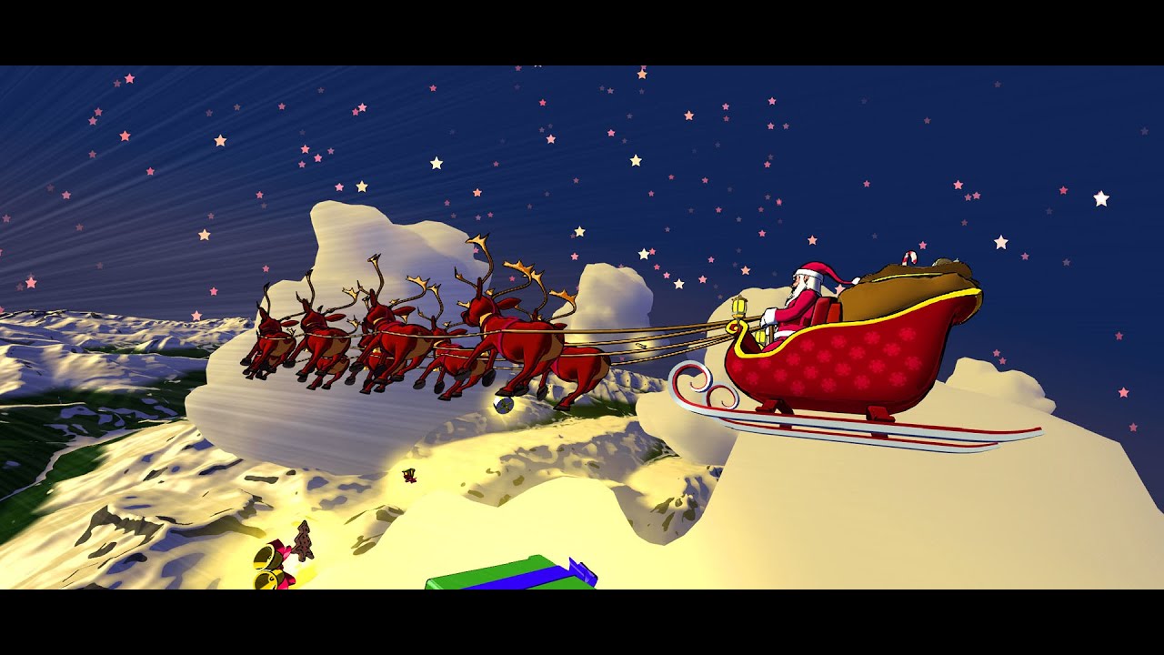 Santa Claus's Sleigh Simulator - YouTube