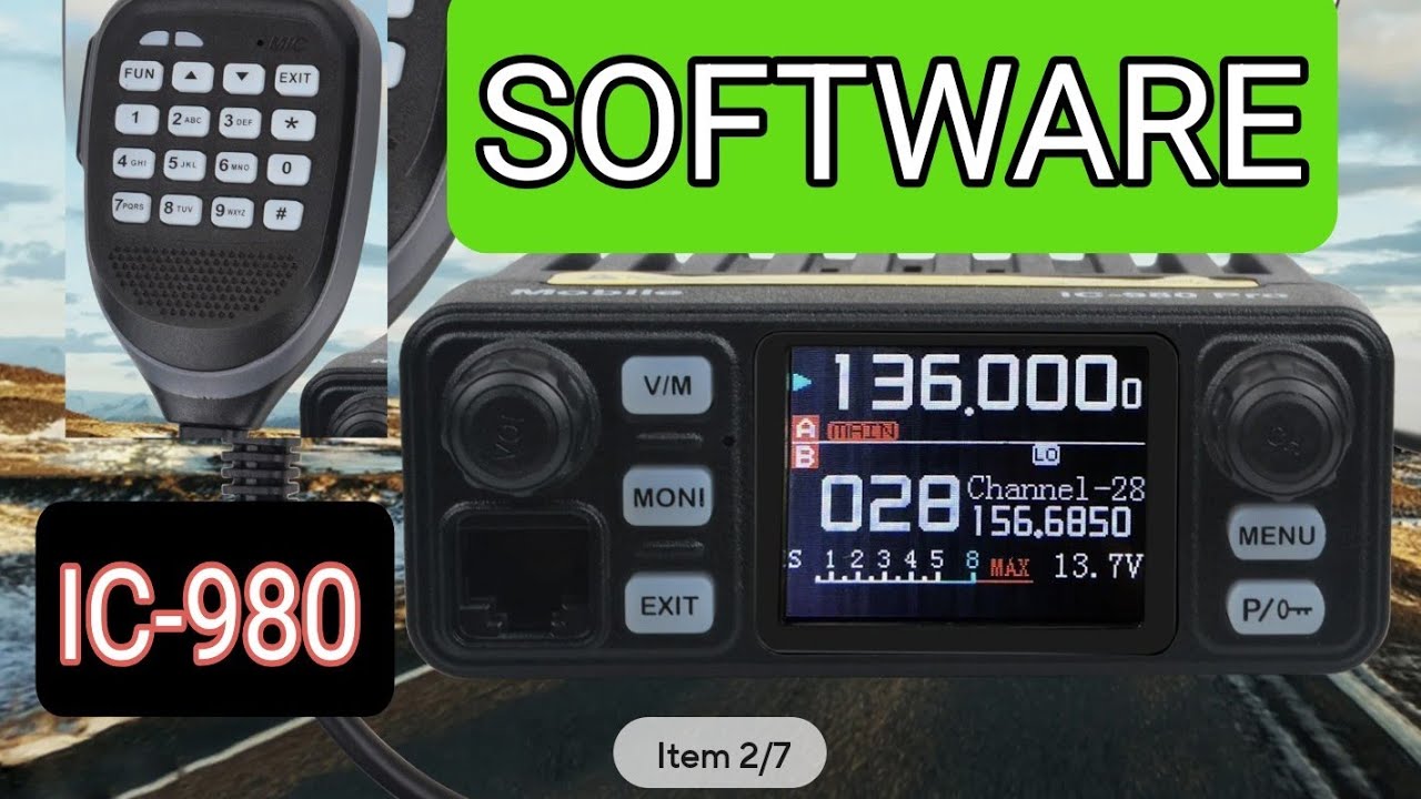 HIROYASU IC-980 Pro - Programing Software Set Up & Test - YouTube