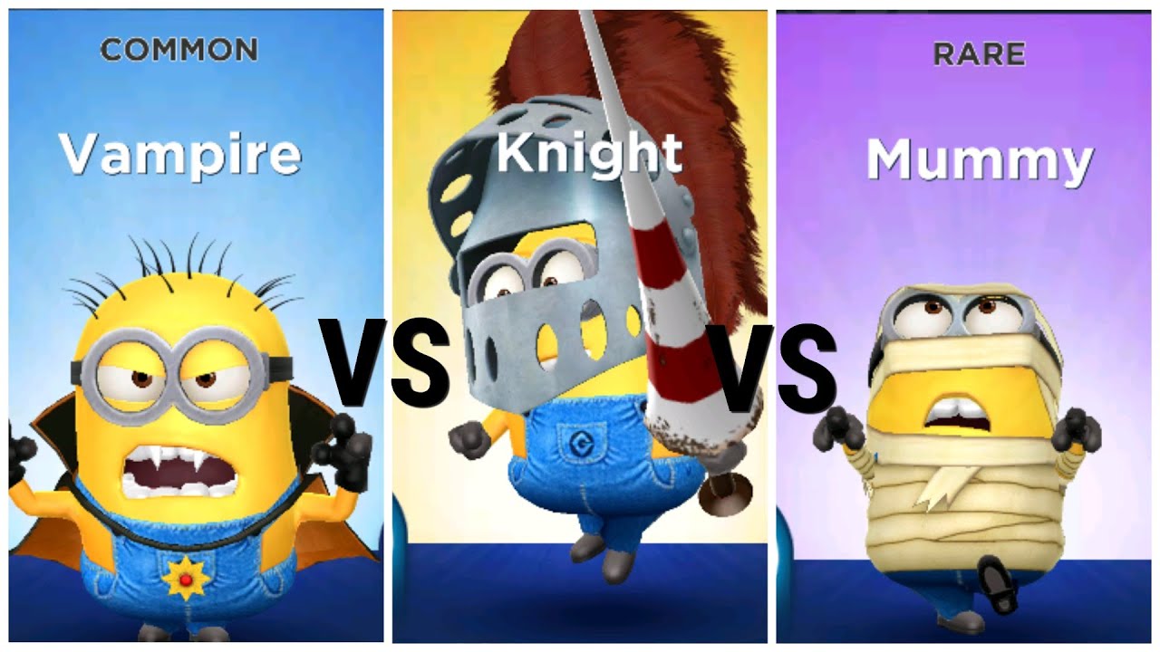 Minion Rush Vampire Vs Knight Vs Mummy - YouTube