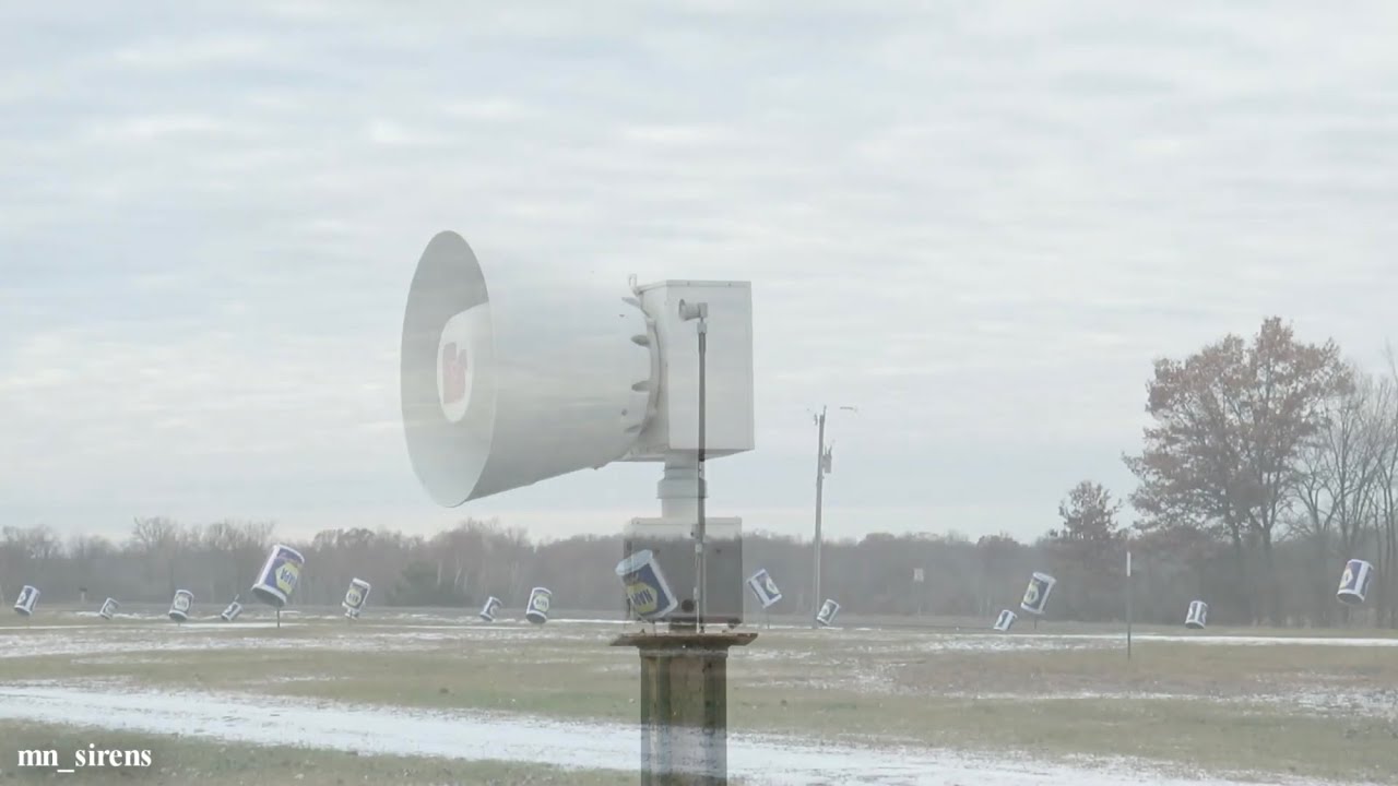Windy Federal Signal 2001-SRNB Siren Test - Full Alert - Star Prairie ...