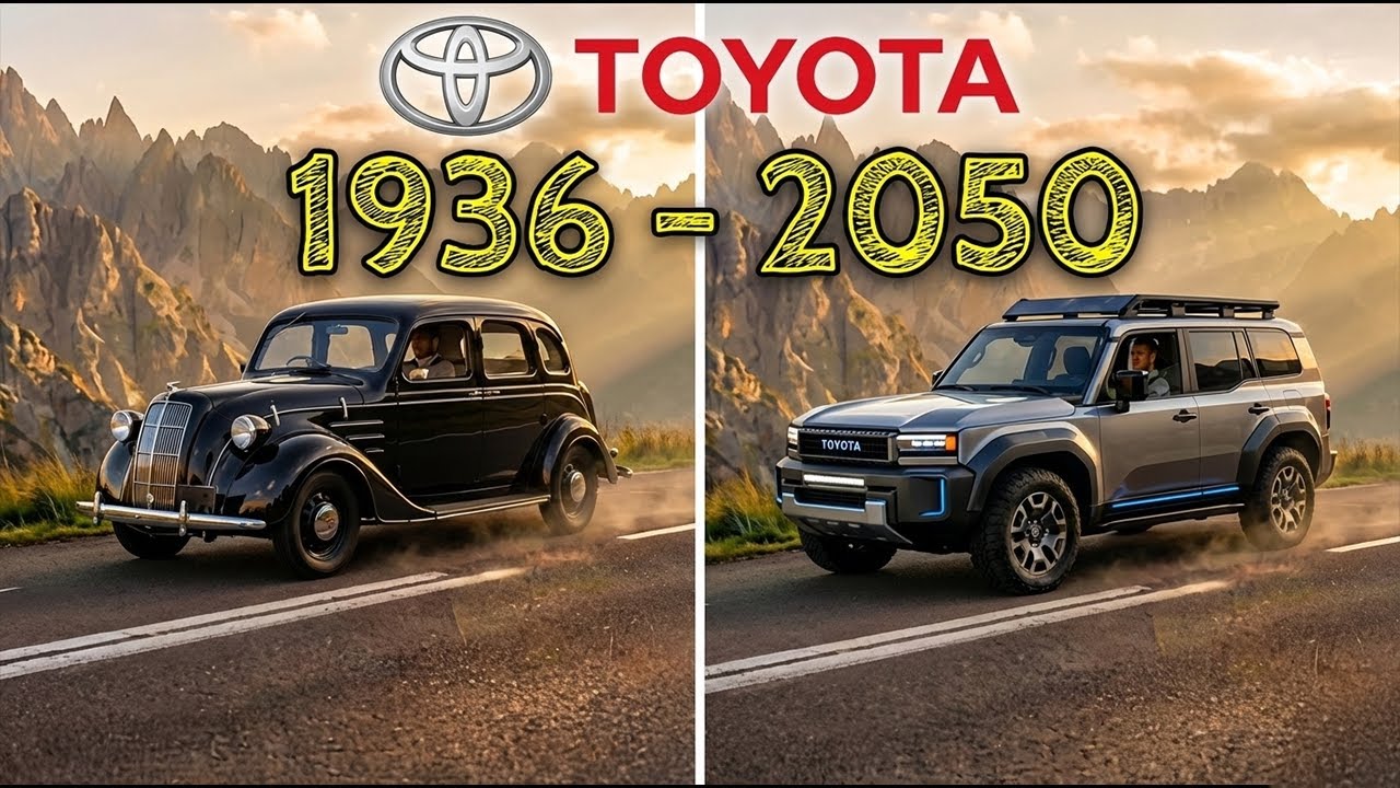 Toyota Cars Transformation | 1936–2050 Evolution Timeline - YouTube