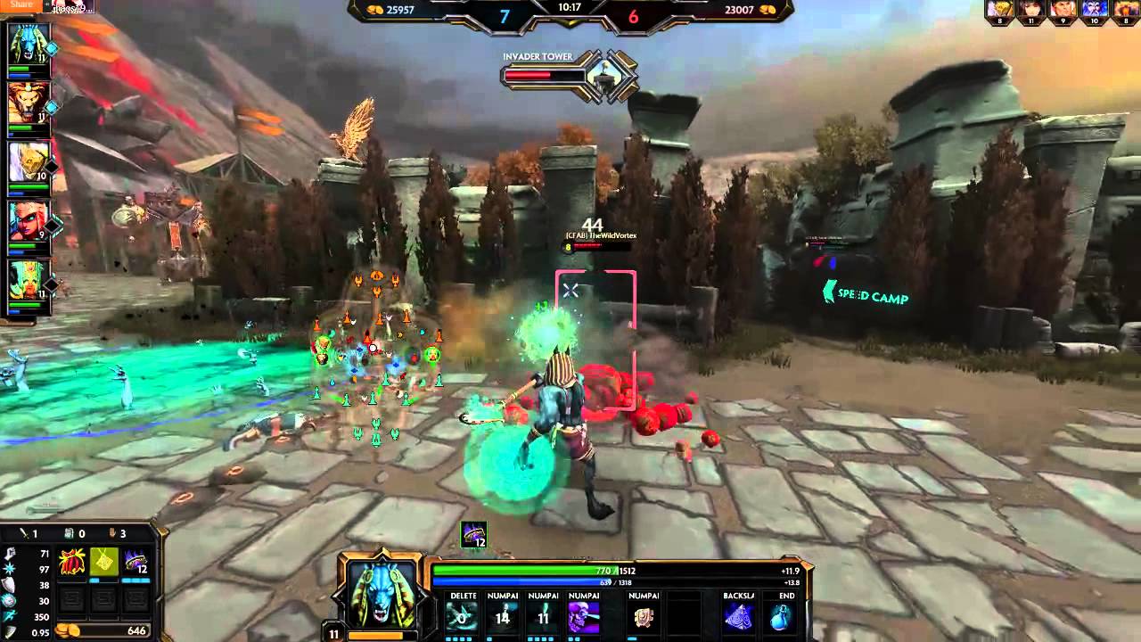 Smite - Anubis Mid Lane - YouTube