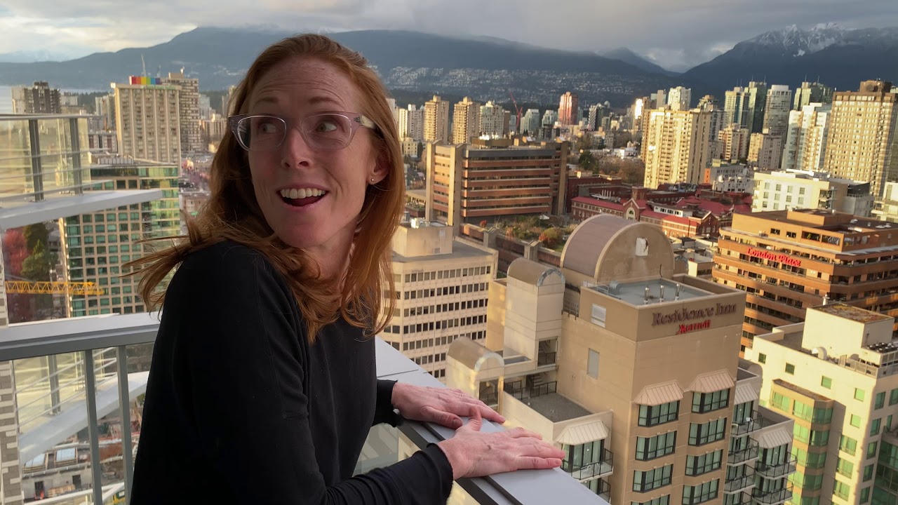 We're screaming from the rooftops of Vancouver as we # ...