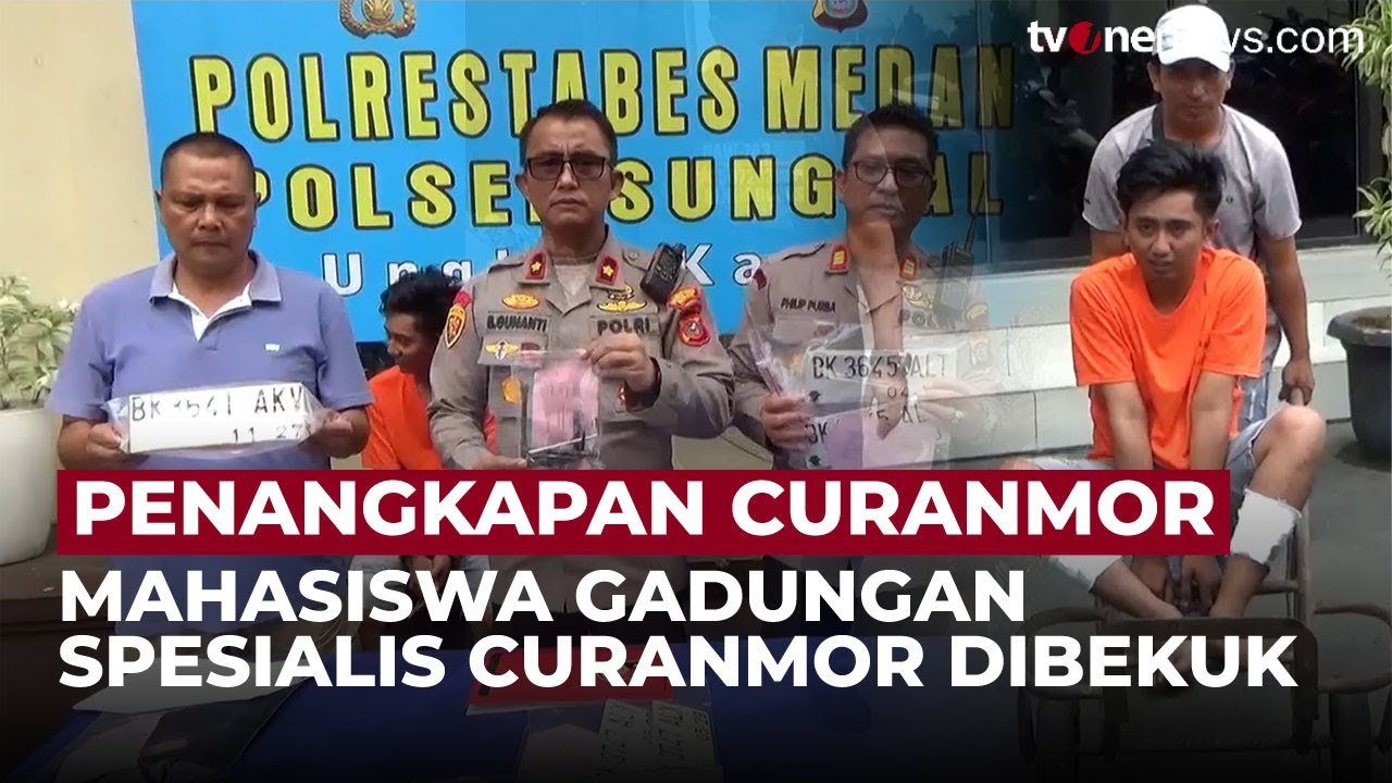 Menyamar Jadi Mahasiswa, Spesialis Curanmor di Medan “Didor” saat ...