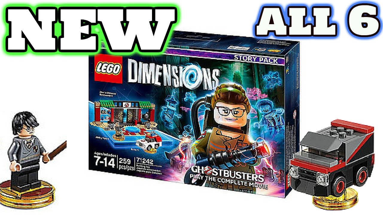 ALL NEW Lego Dimensions Pack Images Summer 2016 - YouTube