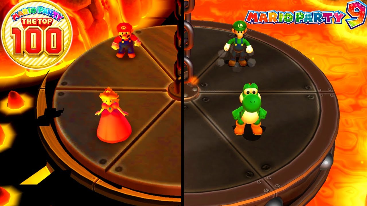 Evolution of Magma Mayhem in Mario Party (2012-2017) - YouTube