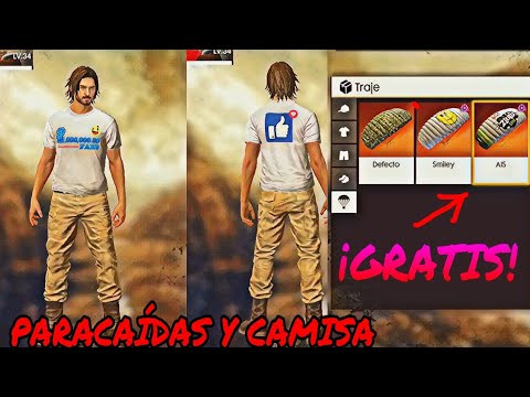 Como Conseguir PARACAÍDAS Y CAMISA ESPECIAL ¡Gratis! en Free Fire ...