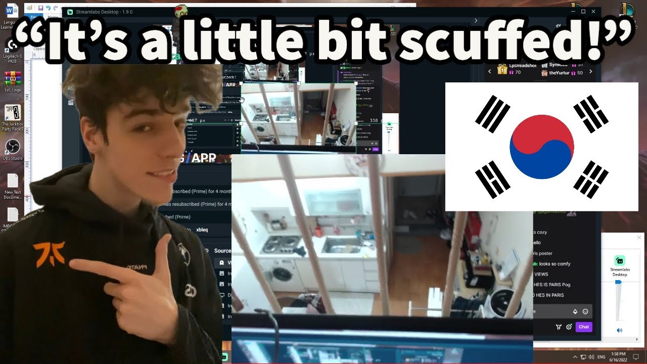 EU Streamer Elosanta Korean Room Tour!! - YouTube