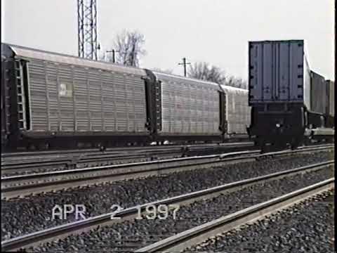 199704 02 Conrail OCS EPRY CSX Norristown Morrisville Harrisburg Amtrak Northeast Corridor NEC ...