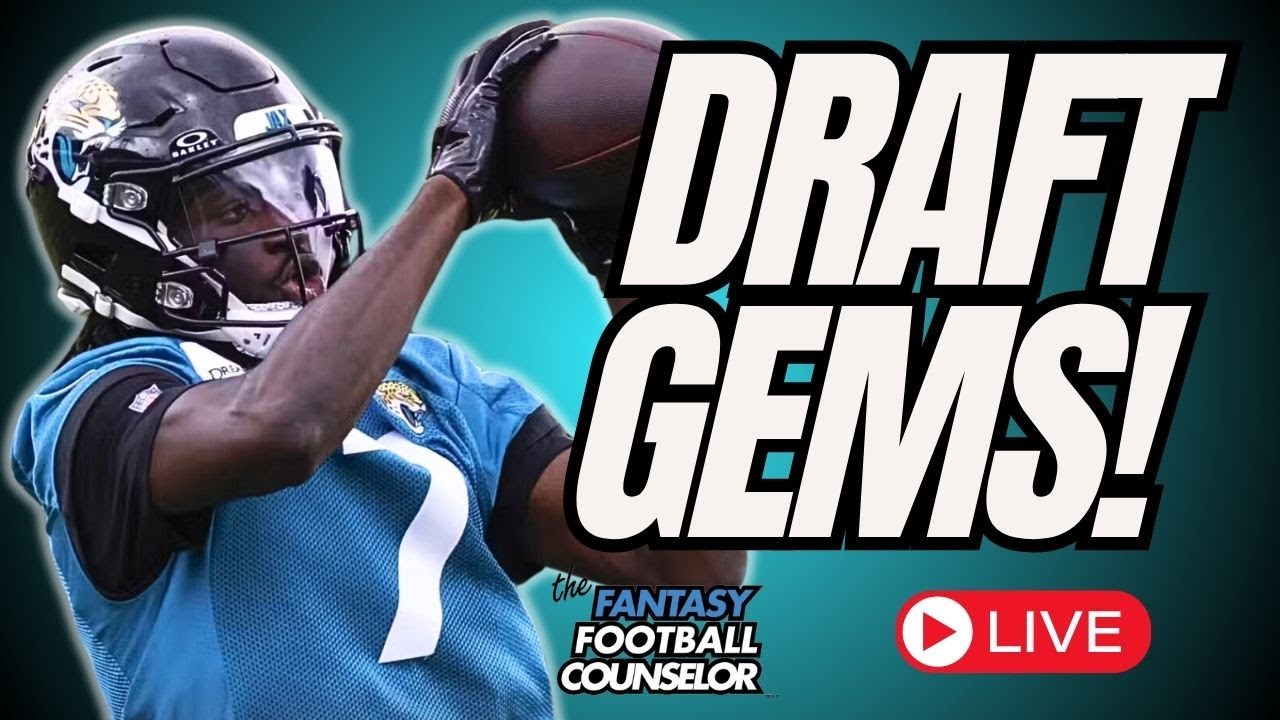 Must Draft: 5 Late Round Fantasy Football Gems! - YouTube