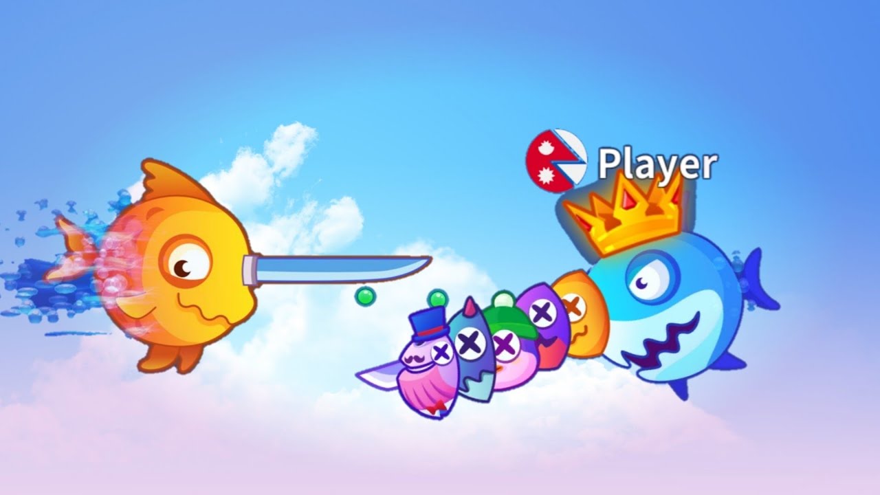 Fish.io 🦈🚣🐟 Android IOS gameplay | All Levels - TapME gaming - YouTube