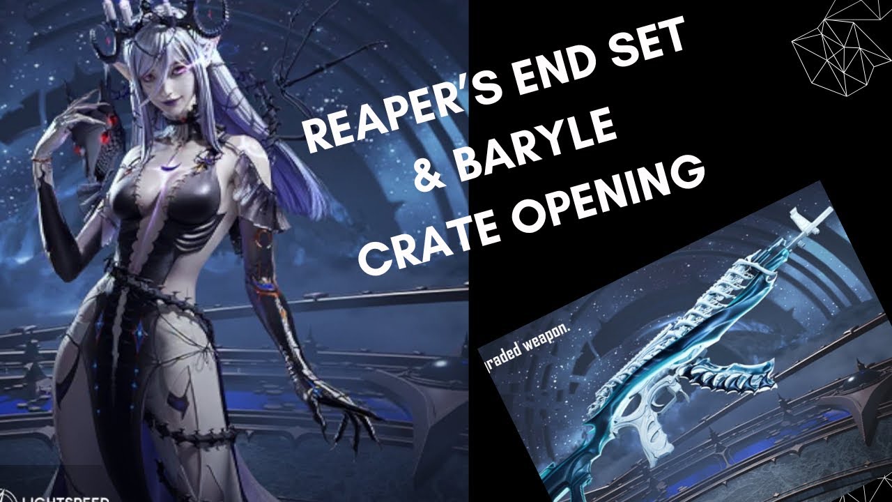 Reaper’s End Set & Baryle | Crate Opening | 🔥 PUBG MOBILE 🔥 - YouTube