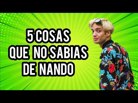5 COSAS QUE NO SABIAS DE NANDO DE YOLO AVENTURAS - YouTube