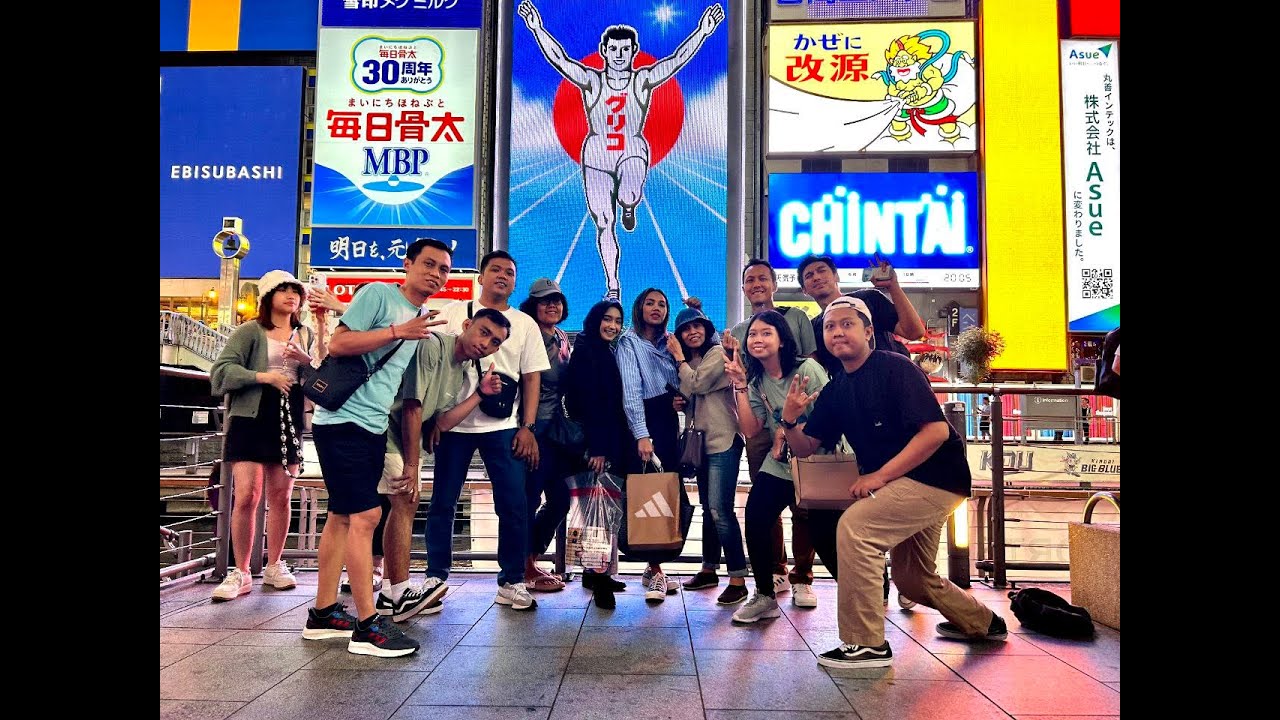 Escape to Japan: Day 1 - Exploring beauty of Osaka - YouTube