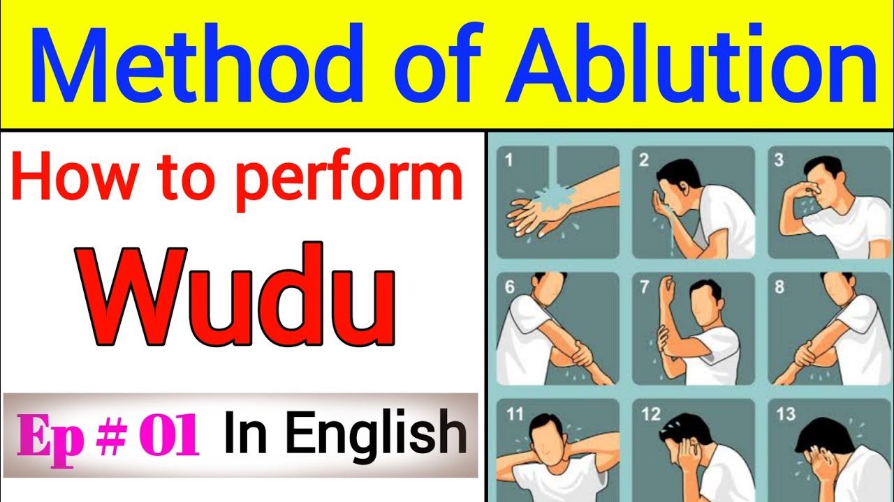 How to perform wadu ? | Method of ablution in English 👈 - YouTube