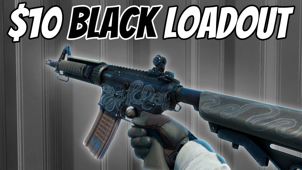 BEST Budget BLACK CS2 Loadout for $10 - The Best Cheap CS2 Skins (2024 ...