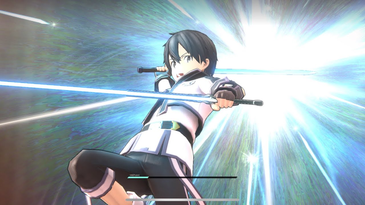 sword art online variant showdown finishing Fake Poh of with a Finisher ...
