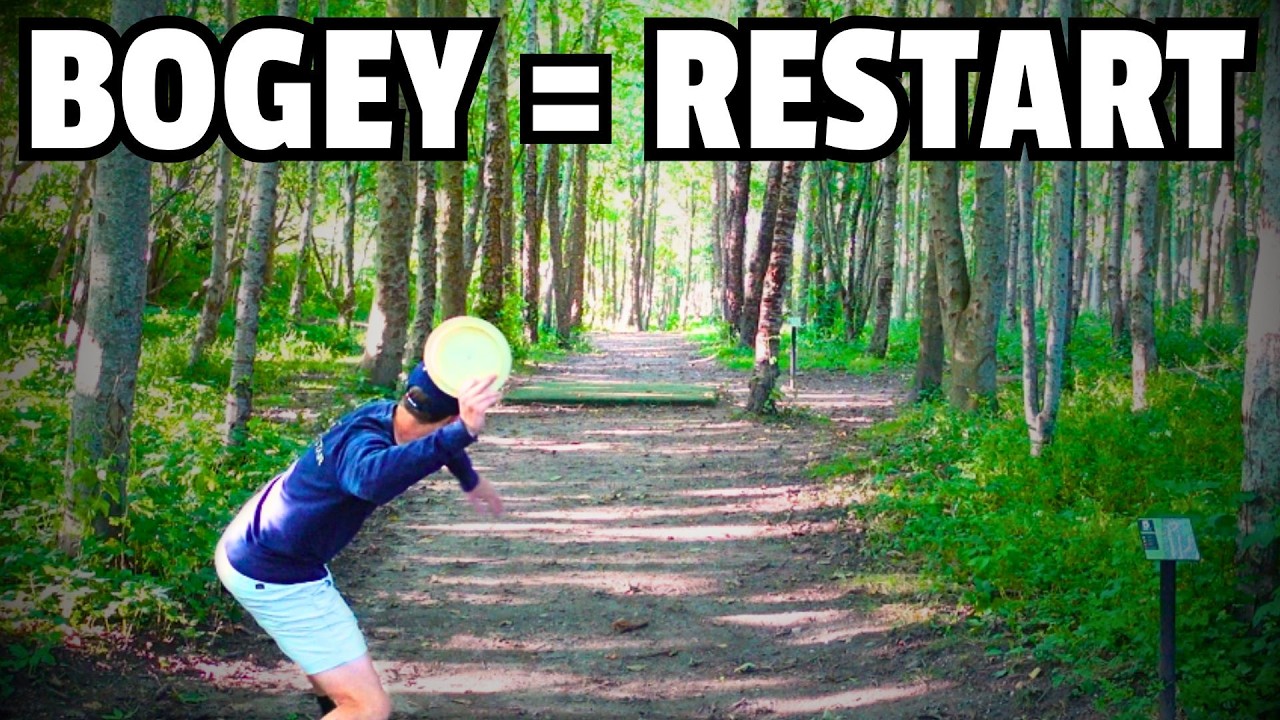 I Restart if I Take a Bogey (Again) | Disc Golf Challenge - YouTube