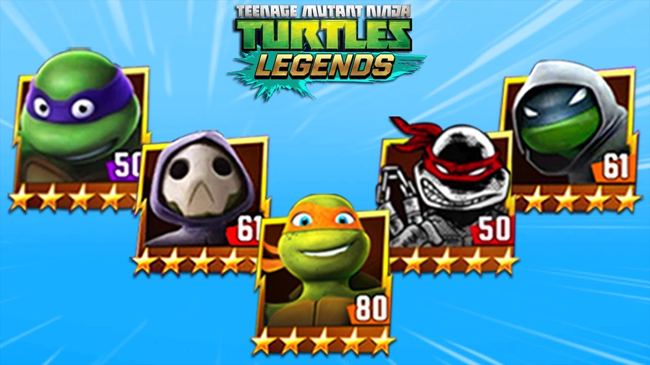 TMNT Legends Mikey, Leo Vision Quest, Donnie Vision Quest, Mikey ...