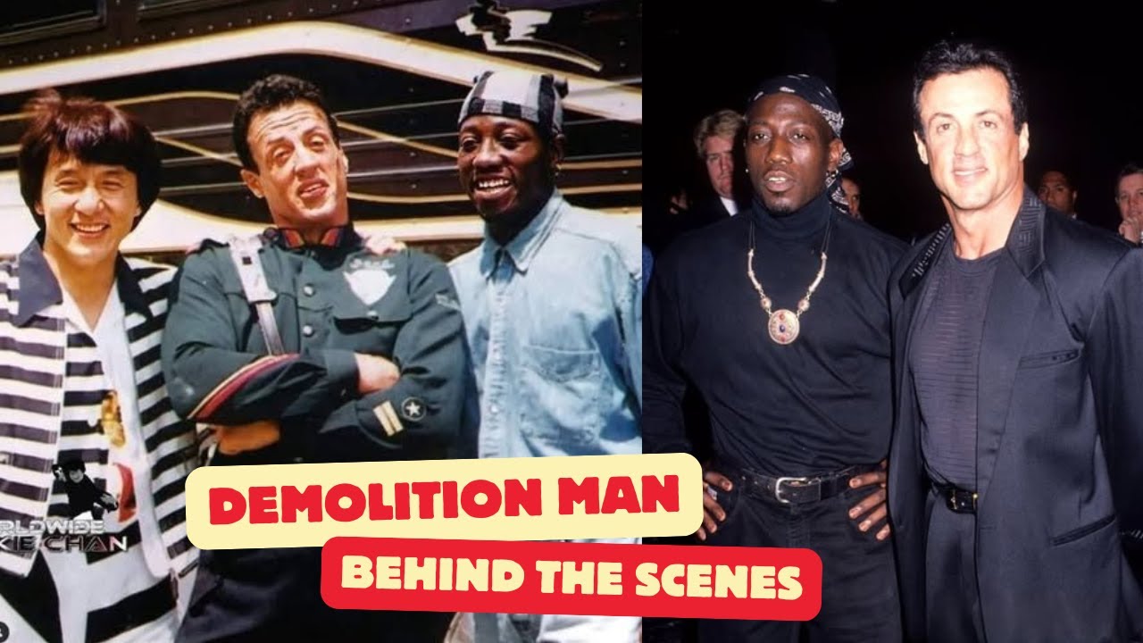RARE Behind the Scenes of Demolition Man (1993) | Hilarious On-Set ...