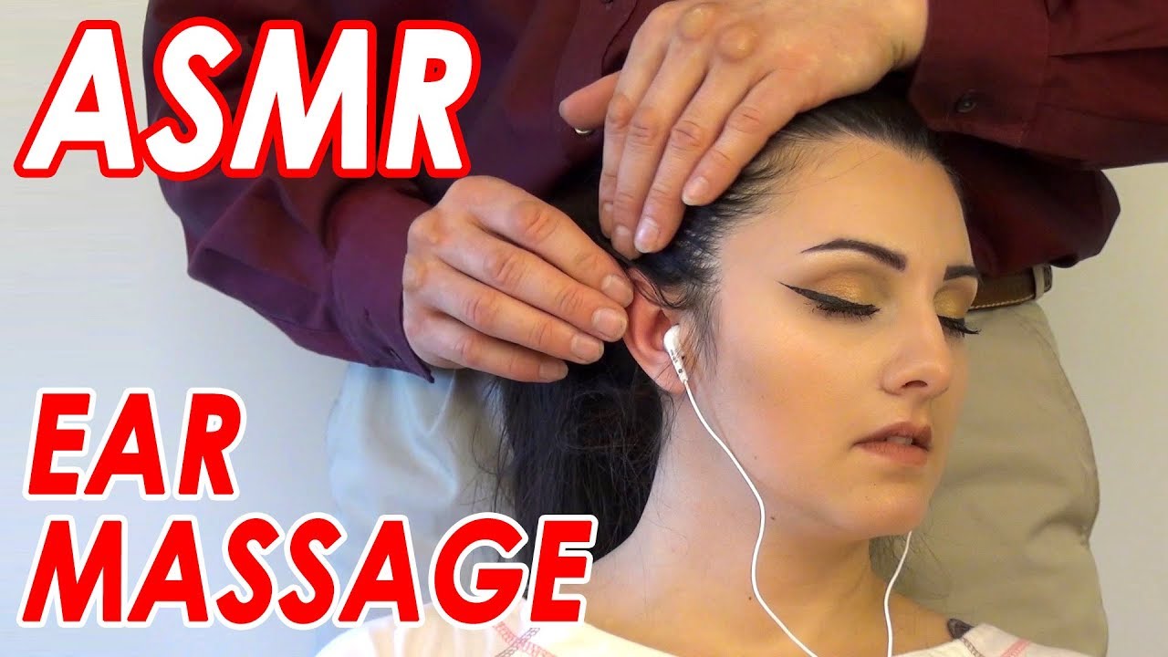 Asmr Ear Massage Real Person Internal Microphones Youtube