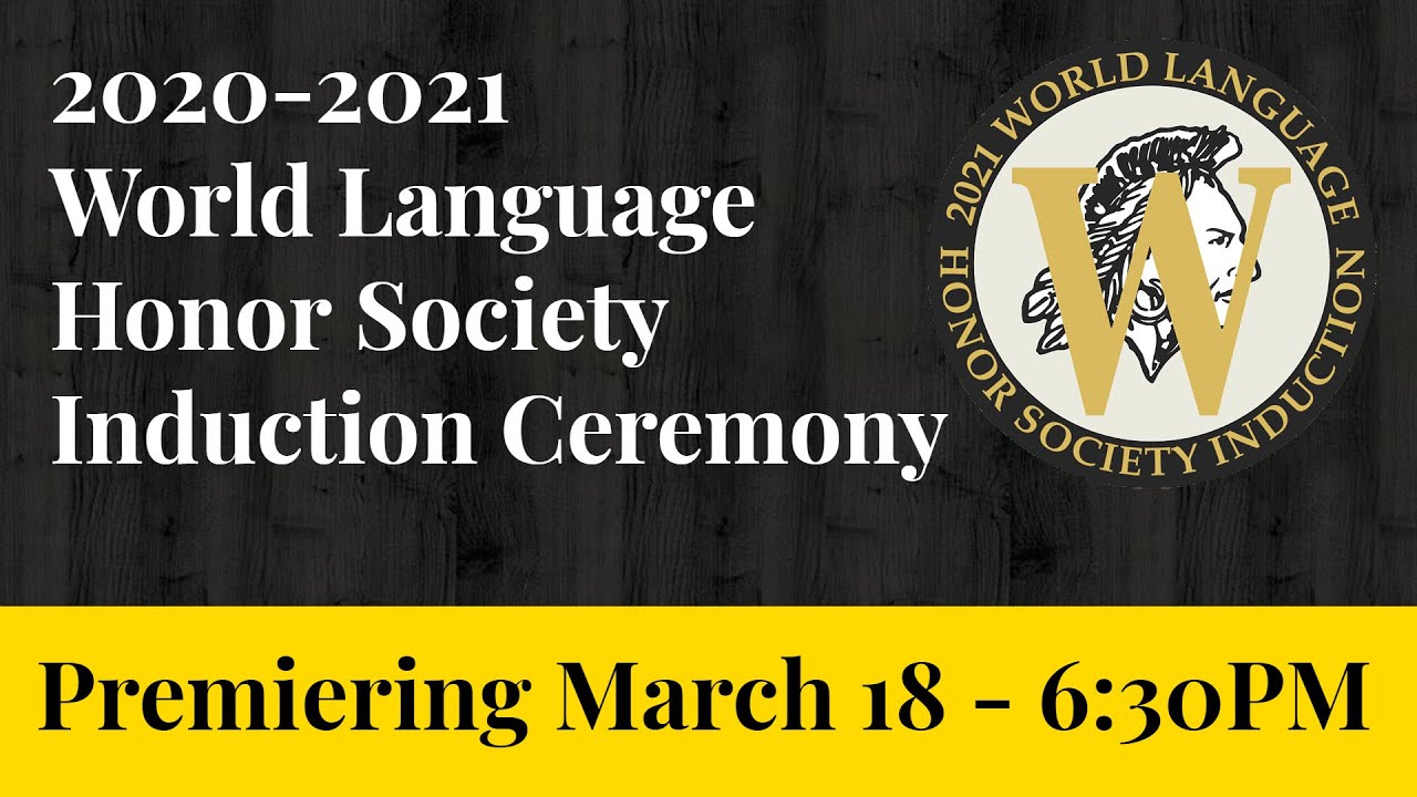 World Language Honor Society - YouTube