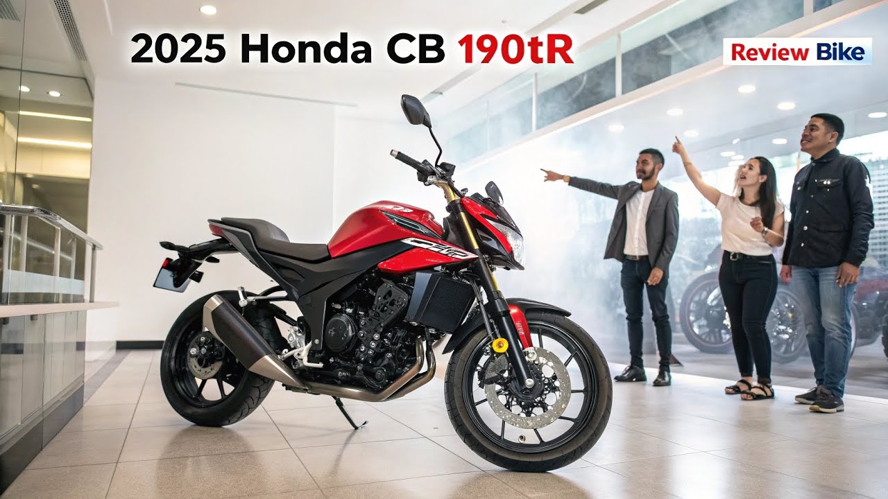 New 2025 Honda CB 190TR – Neo-Retro Scrambler Unveiled! - YouTube