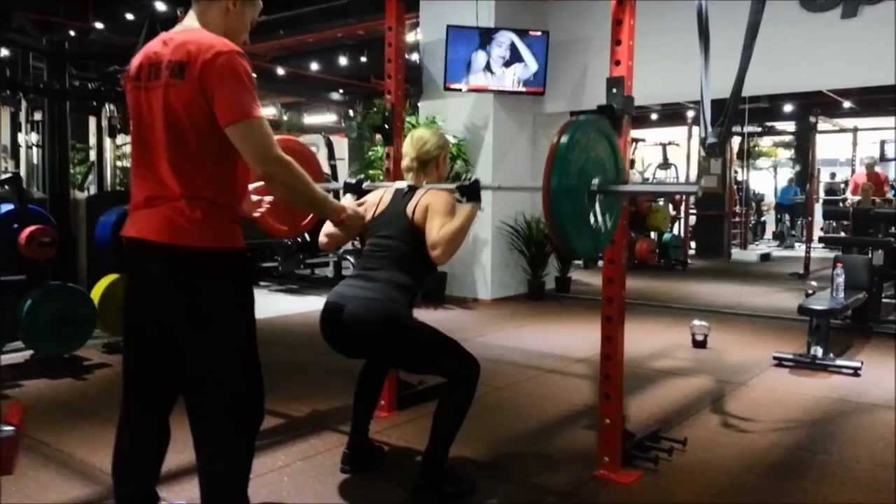 Pritupimai su štanga. Sporto klubas VS - FITNESS Vilnius - YouTube
