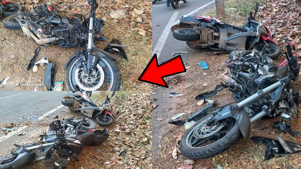 High Speed Bike Crash In India Bajaj Pulsar NS200 - YouTube