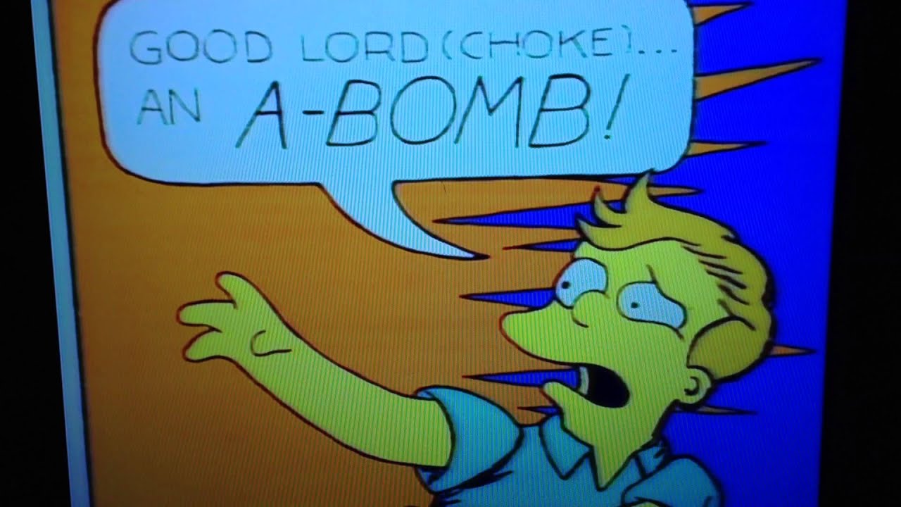 The Simpsons- The Origin of Radioactive Man - YouTube