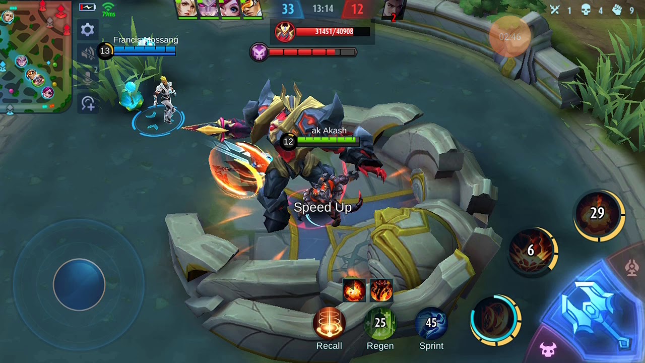 Mobile Legends - New Hero ( Thamuz ) Tried for the first time ...